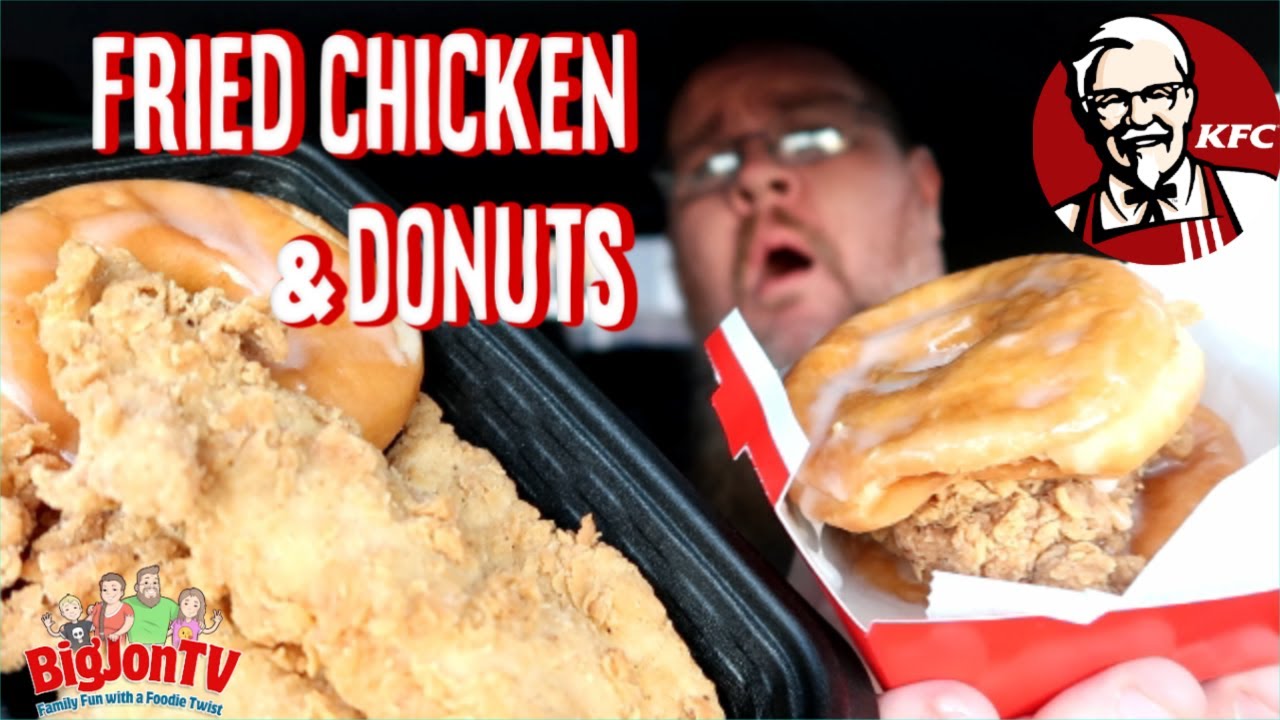 KFC® Kentucky Fried Chicken & DONUTS SANDWICH || Drive Thru Thursday