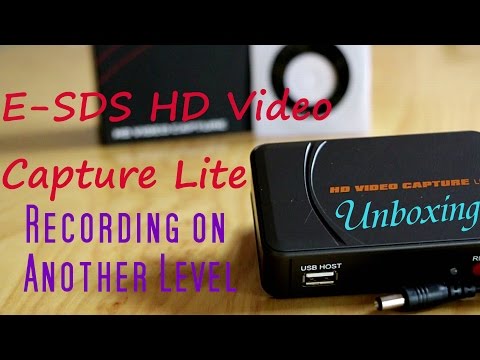 E-SDS HD video Capture Lite Unboxing : Xskode (Recording On Another Level) Full HD
