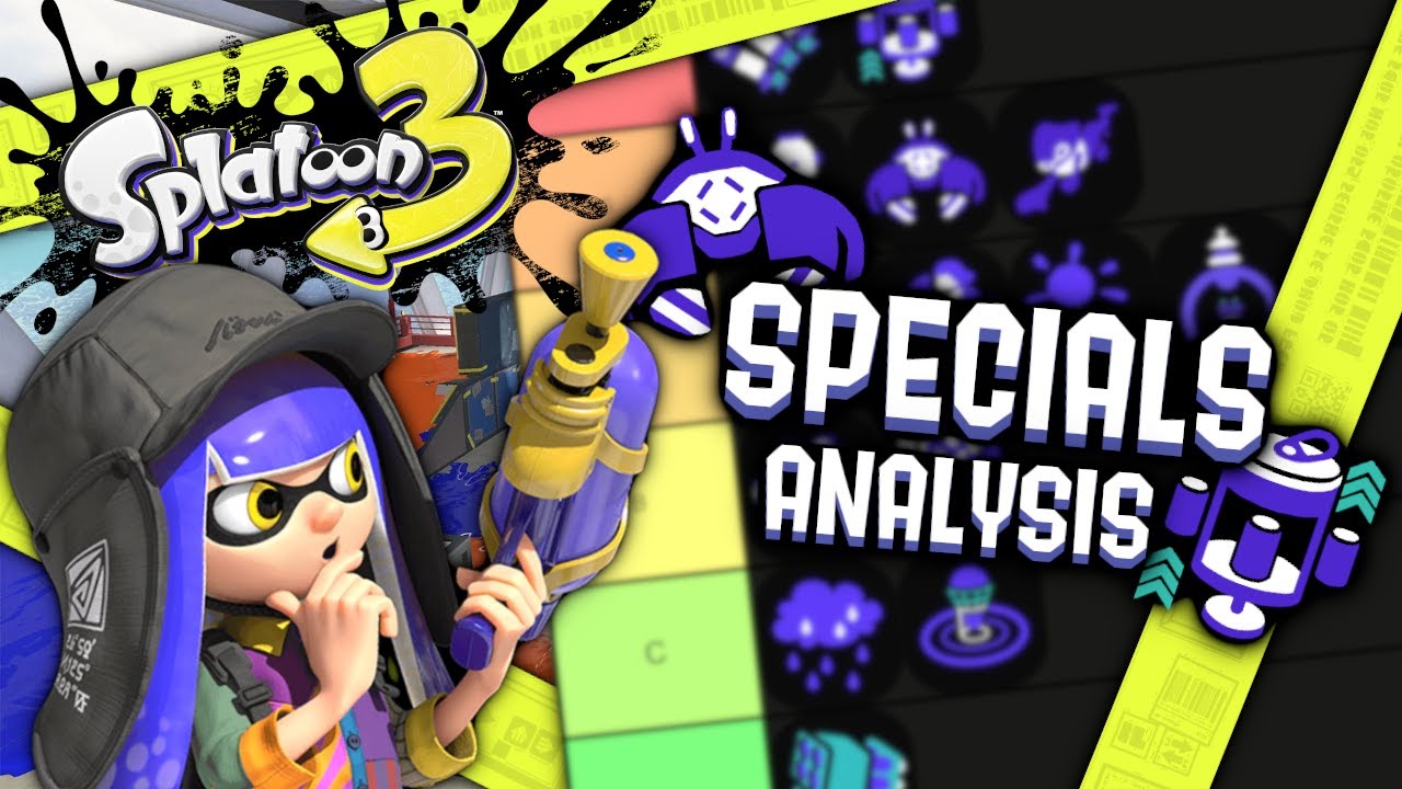 ALL 15 Splatoon 3 SPECIALS ANALYZED AND RANKED