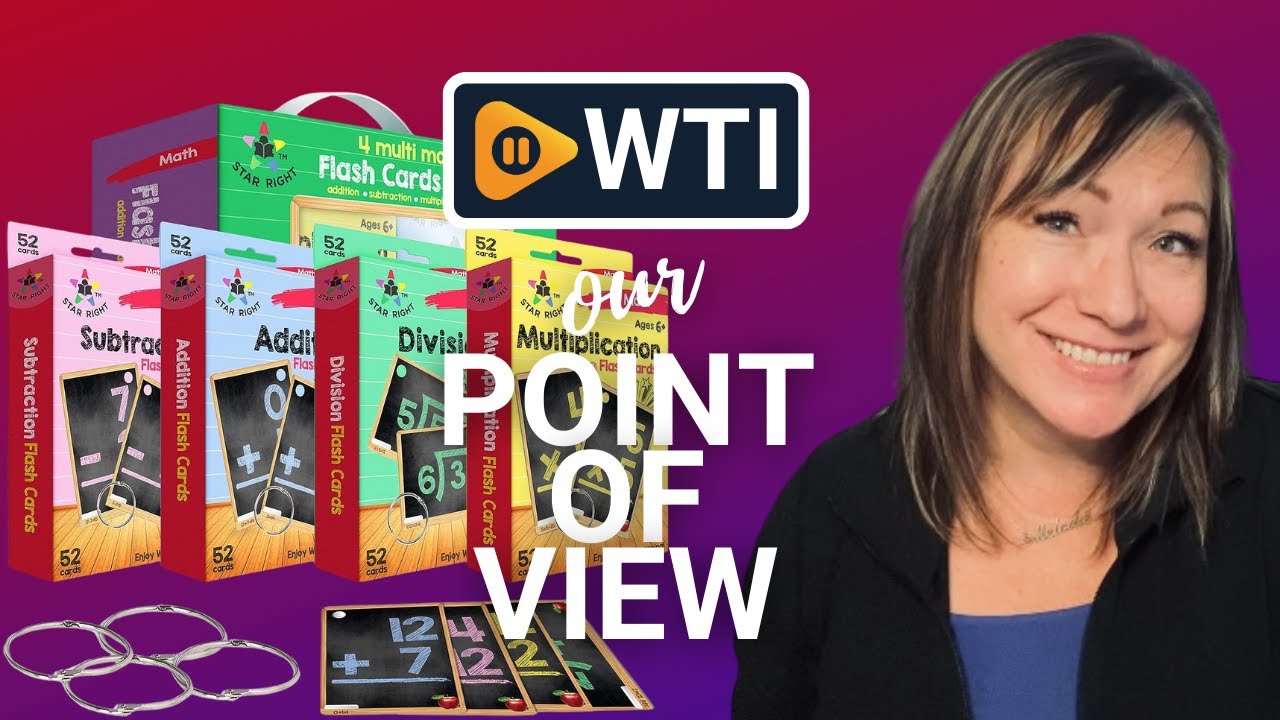 Star Right Math Flash Cards Set | Our Point Of View