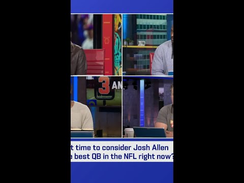 Is Josh Allen the best QB in the NFL?