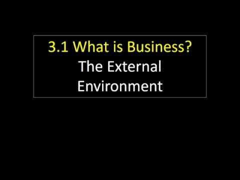 3.1 18 External Environment