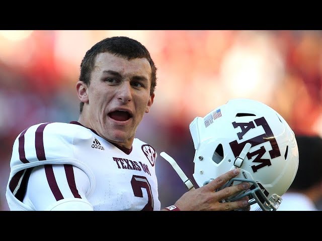 5 best Moments of Johnny Manziel's college football career