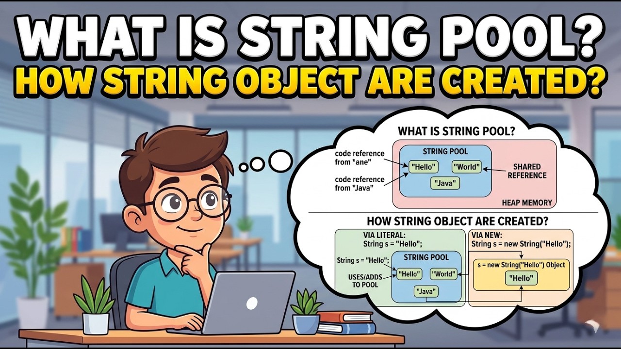 What is the String Pool in Java? How String Object are created? How many objects are created?