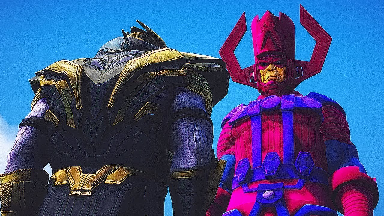 GALACTUS VS THANOS - EPIC BATTLE