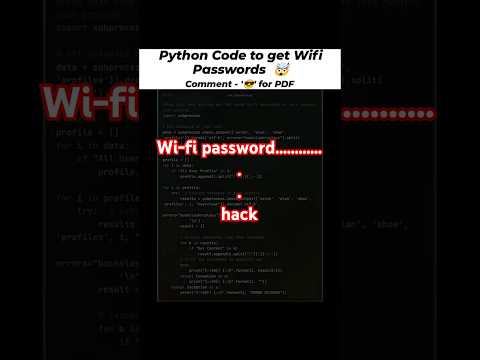 How to Find Saved WiFi Password | Mobile & PC Trick 🔐📶 #Shorts"