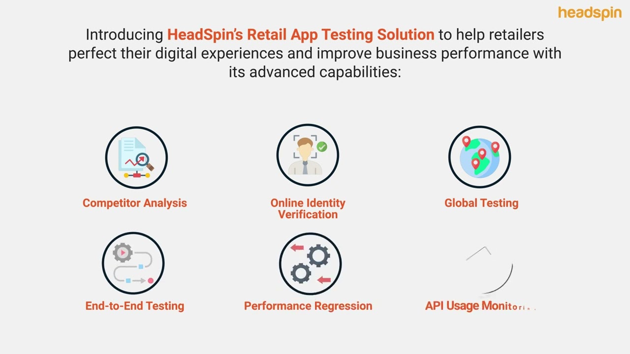 HeadSpin Retail App Testing Solution