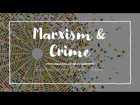 Lesson 8 Marxism - Criminogenic capitalism