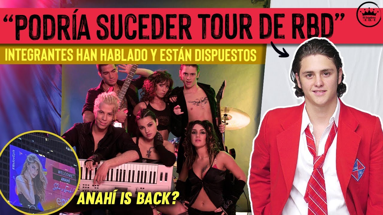 RBD PODRÍA TENER REENCUENTRO EN 2023 🎤 Christian habla de la ausencia de Dulce y Poncho a la boda