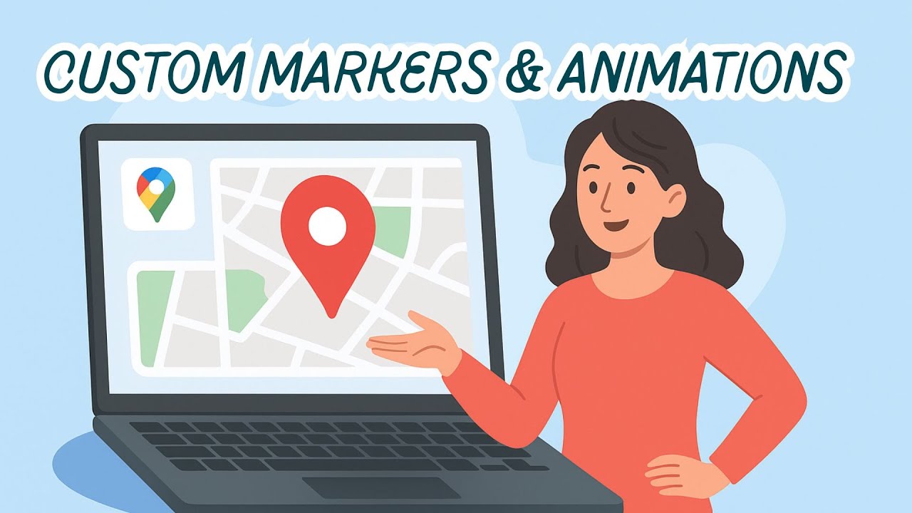 Google Maps API Tutorial – Custom Markers & Animations