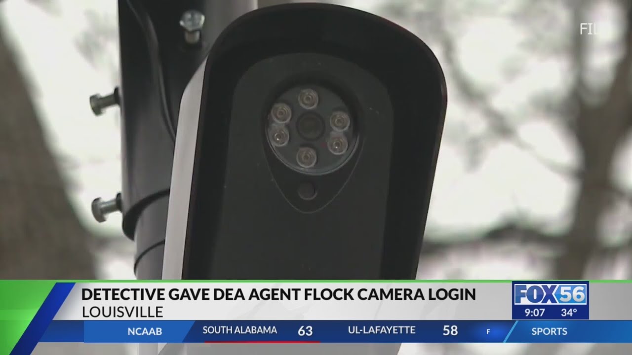 Louisville detective demoted for sharing Flock camera system login with DEA agent for immigration-re