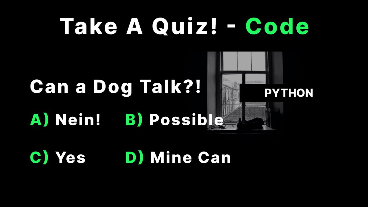 Simple Quiz Game with Python