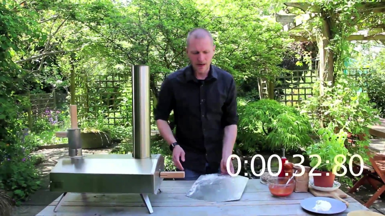 Wood-Fired Pizza in less than 60 SECONDS!