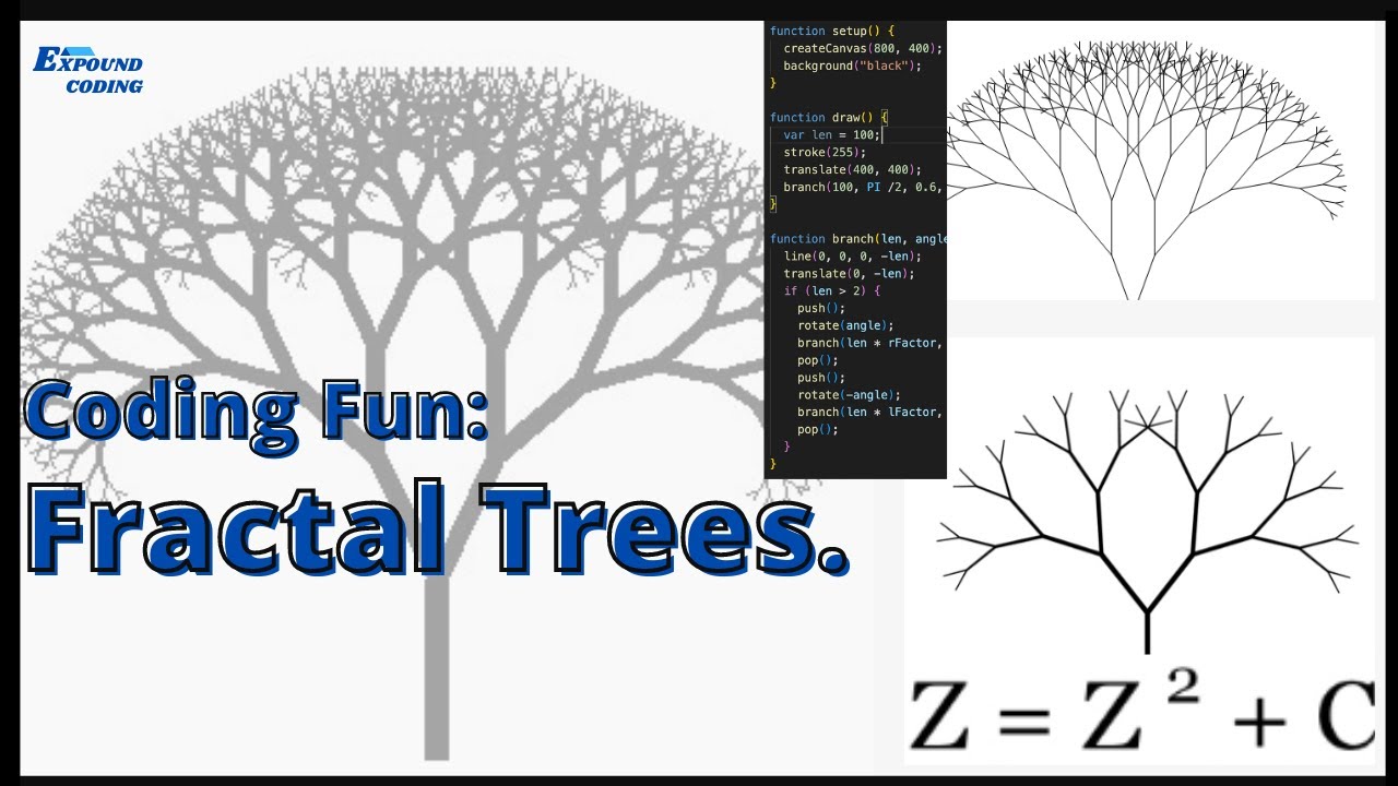 fun with javascript | Fractal Trees