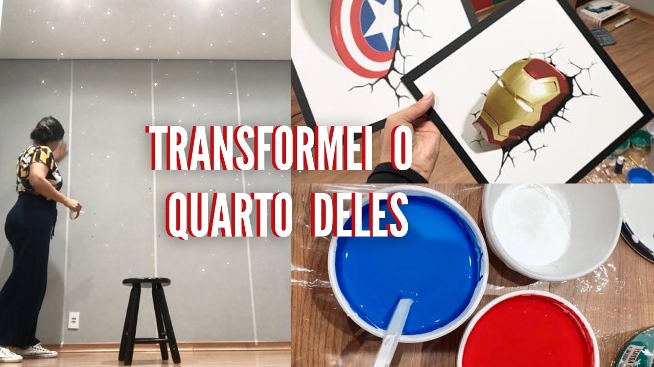 TRANSFORMEI NO QUARTO DA MARVEL I Bruna e os Gêmeos