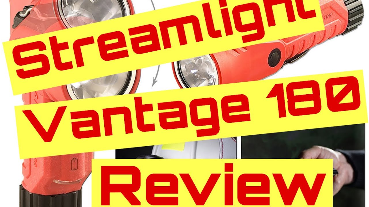 Streamlight vantage 180 review