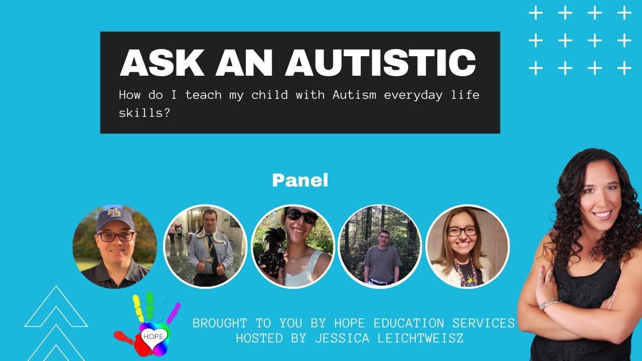 How do I teach my child with Autism every day life skills?