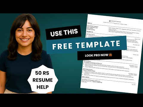 How to Make a Resume for College Students (Free Template)