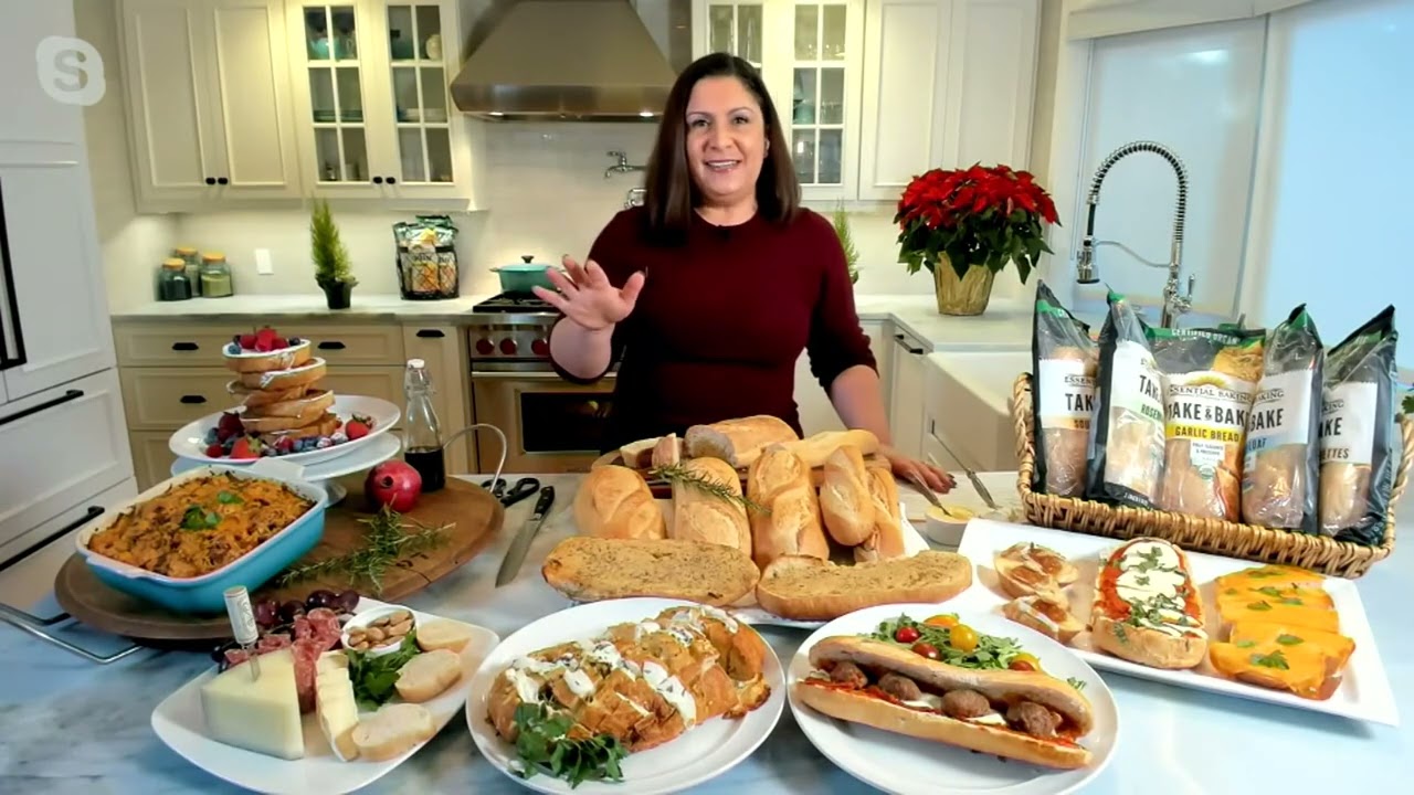 Essential Baking Co. Artisan Take-and-Bake Bread Sampler on QVC