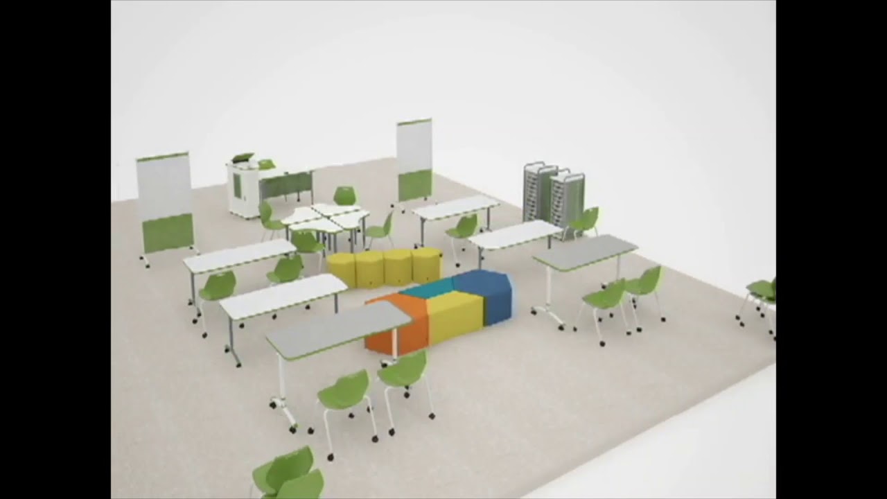 Flexible Classroom Design by Paragon Furniture