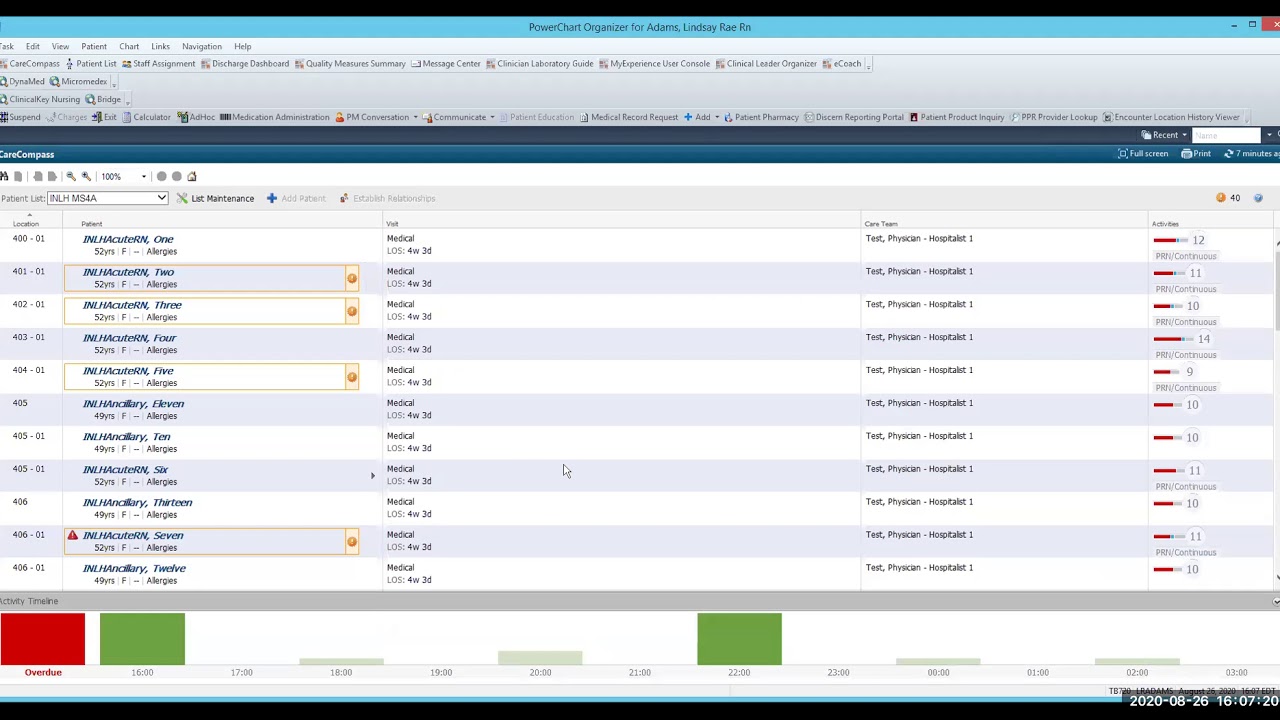 Basic Cerner training for students