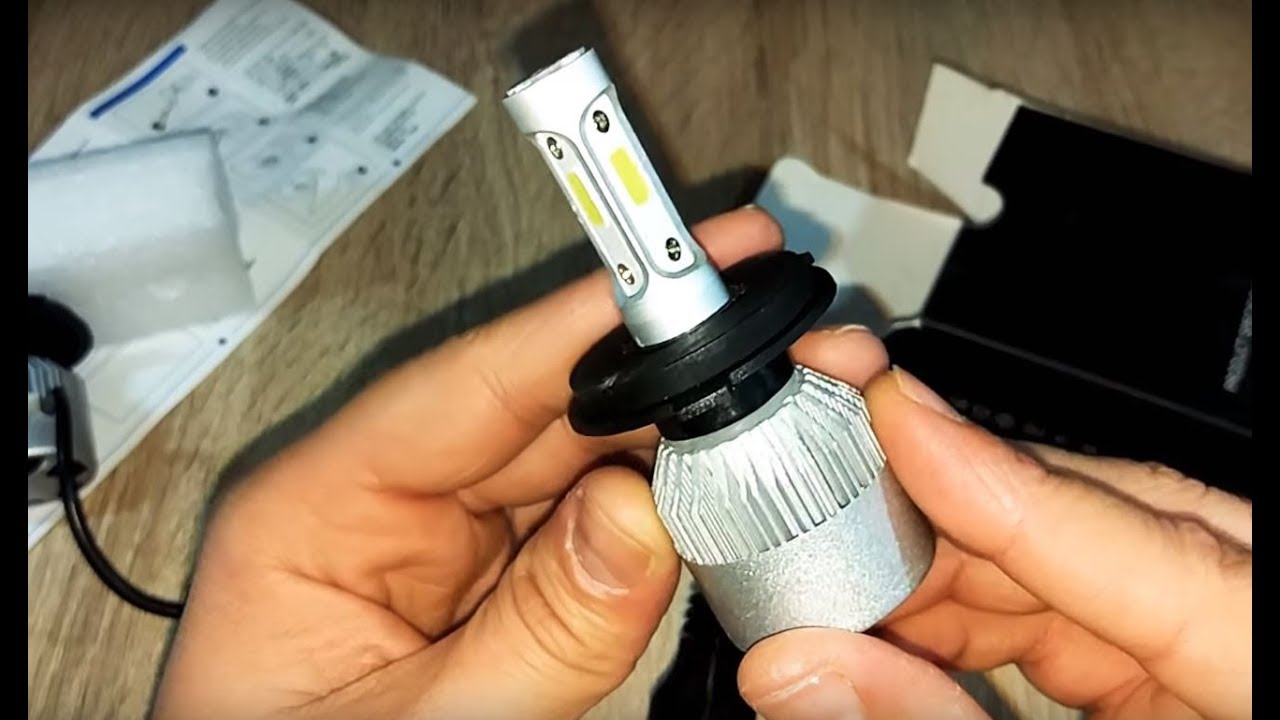 Unboxing S2 H4 Pair of Car LED Headlight