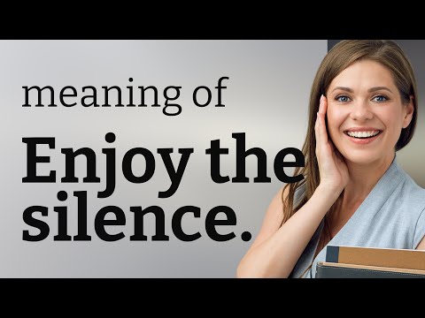 Unveiling the Serenity: The Power of "Enjoy the Silence"