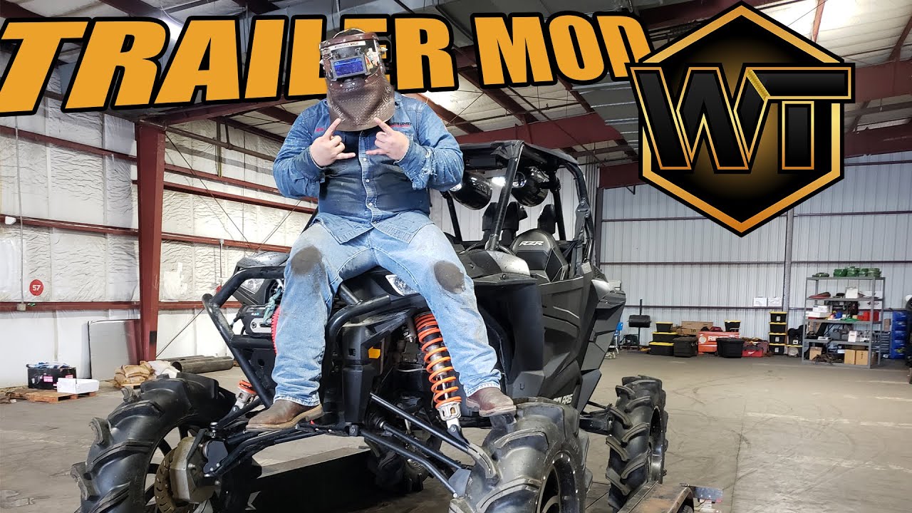 Trailer Modification - Cutting and Welding