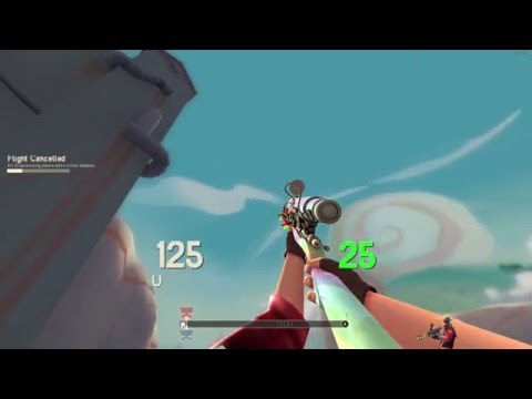TF2 strange festive rainbow sniper rifle showcase