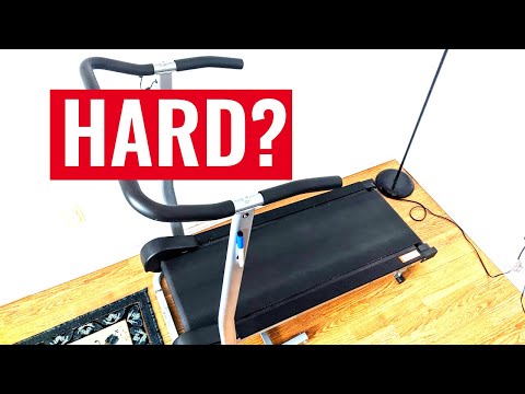 Are Manual Treadmills Hard to Walk On?