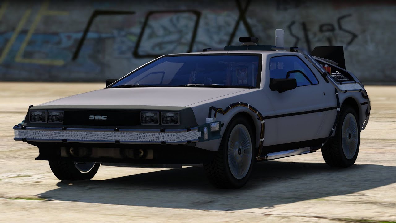 Back To The Future - Delorean Time Machine (3 Car Pack) 1.0 - GTA 5