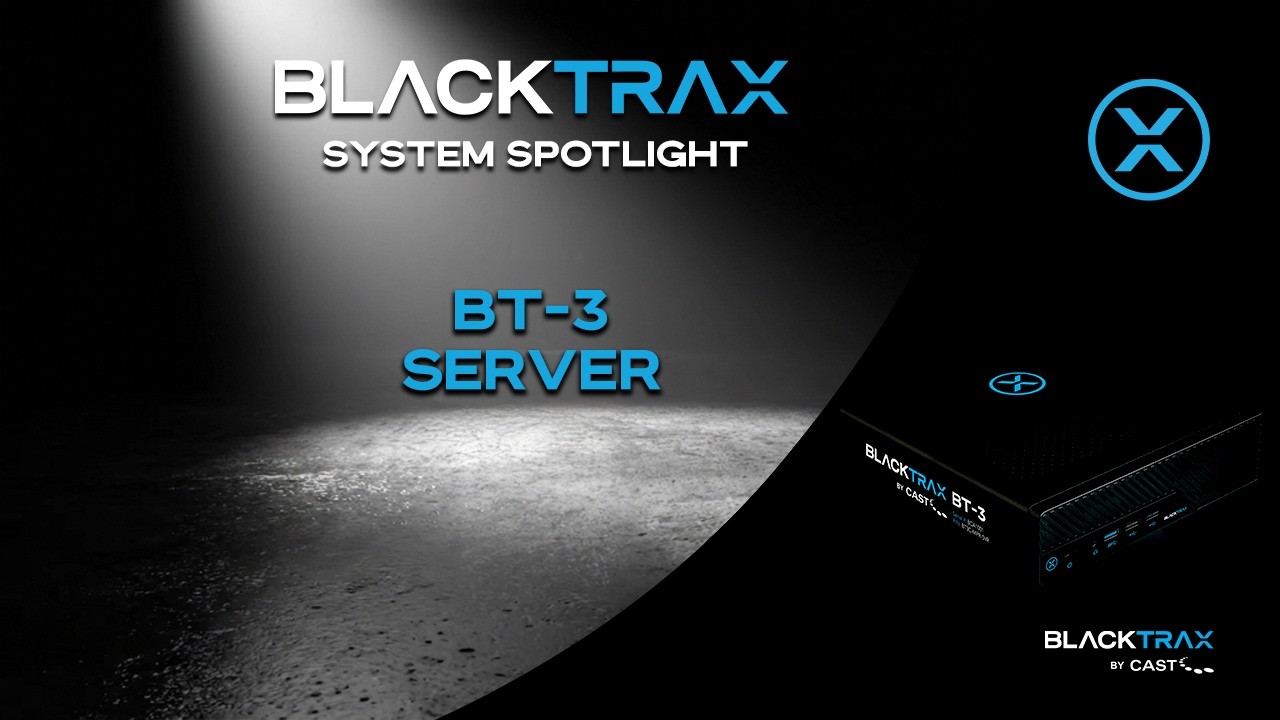 BlackTrax System Spotlight: BT-3 Server