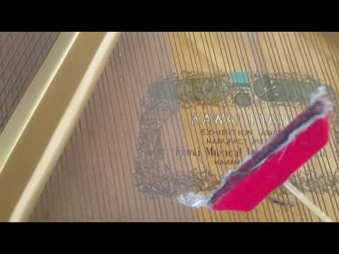 How to Clean Grand Piano Soundboard