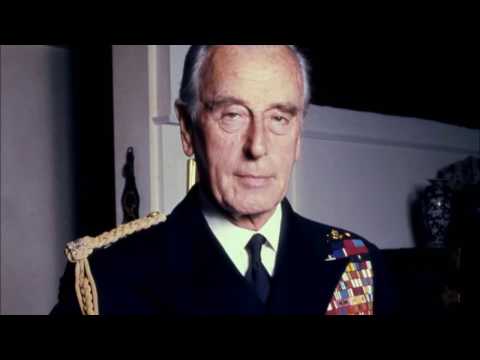 Lord Louis Mountbatten sharing his memories of Winston Churchill