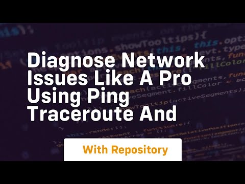 diagnose network issues like a pro using ping traceroute and