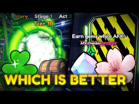 AFK Chamber vs Portal Grinding – Which One Is More WORTH IT?! | Anime Vanguards Update 6.5
