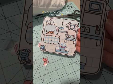 ✨Toca Boca Tutorial✨ #tocaboca #tocaworld #tocalifeworld #shorts #tutorial #paperdoll