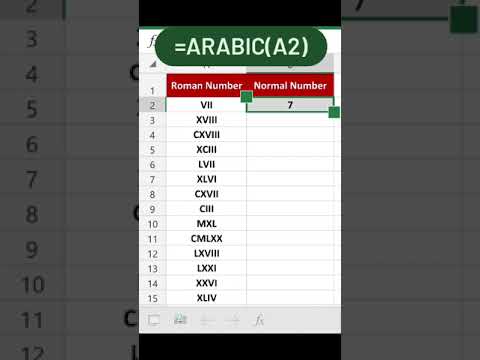 Convert roman number into arabic number