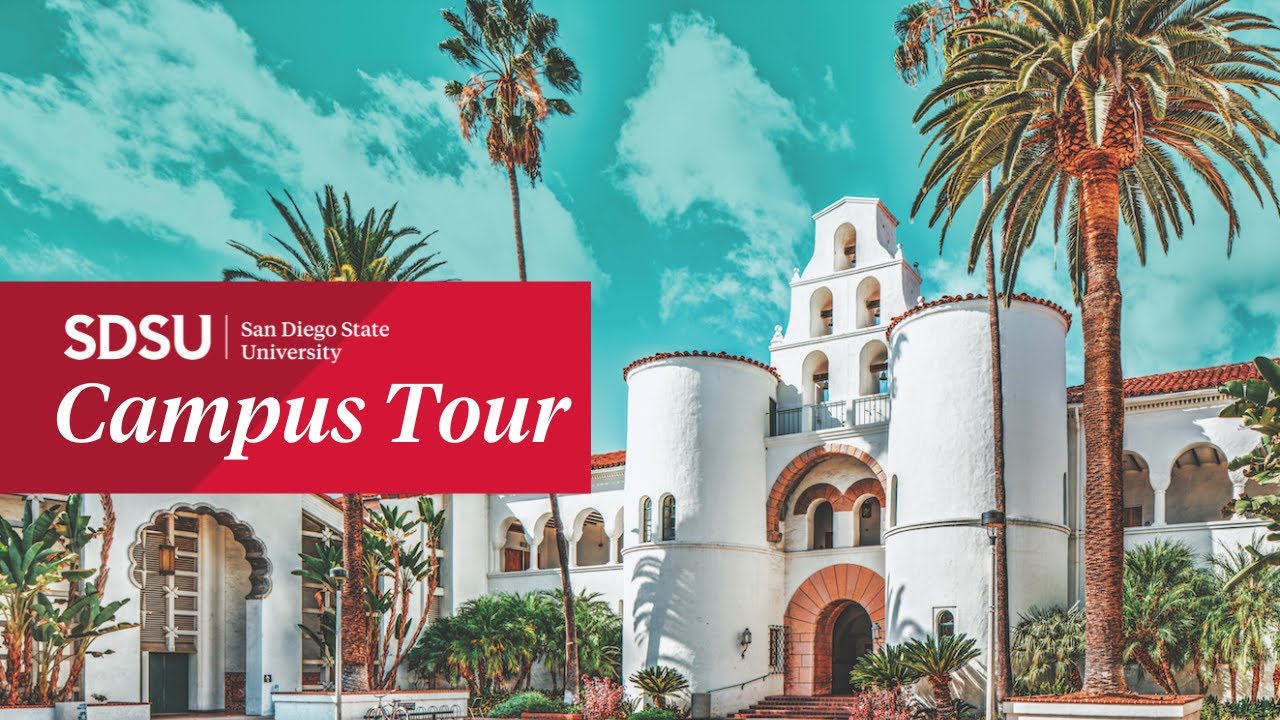 SDSU Drone Campus Tour from Above  #CampusTour