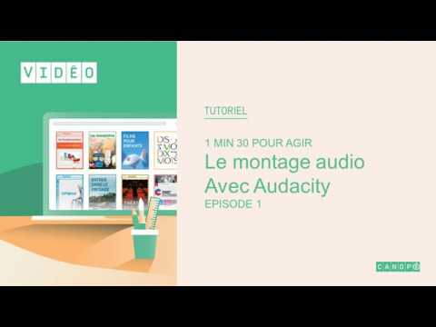 Créer un montage audio avec Audacity 1/3