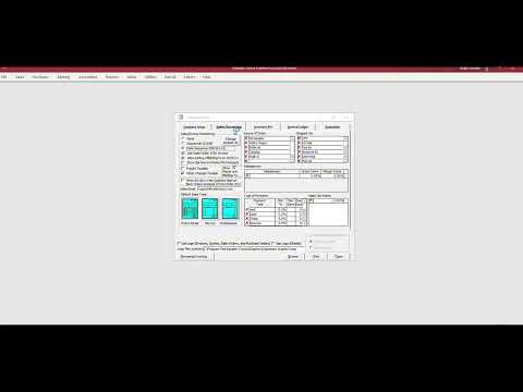 Create new company in PCA Desktop
