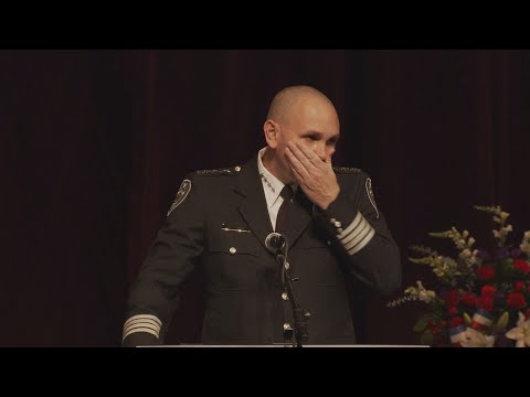 Chief John Thompson shares emotional message about Sgt. Dale Nix