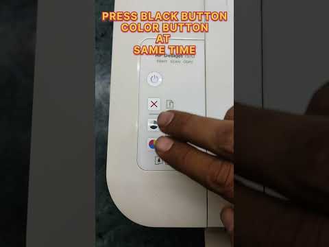 Hp deskjet 1510 self test page without pc | hp 1510 printer demo page without pc #hp #viral #tech