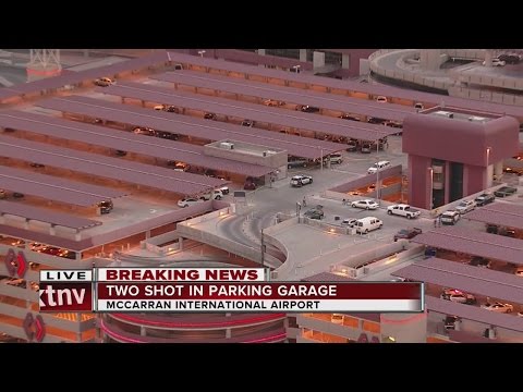 Two shot at McCarran International Airport parking garage