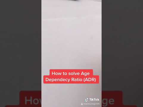 How to solve Age Dependency Ratio in Demography