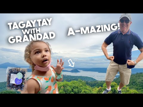 British KID in TAGAYTAY Philippines! She was SO EXCITED About This