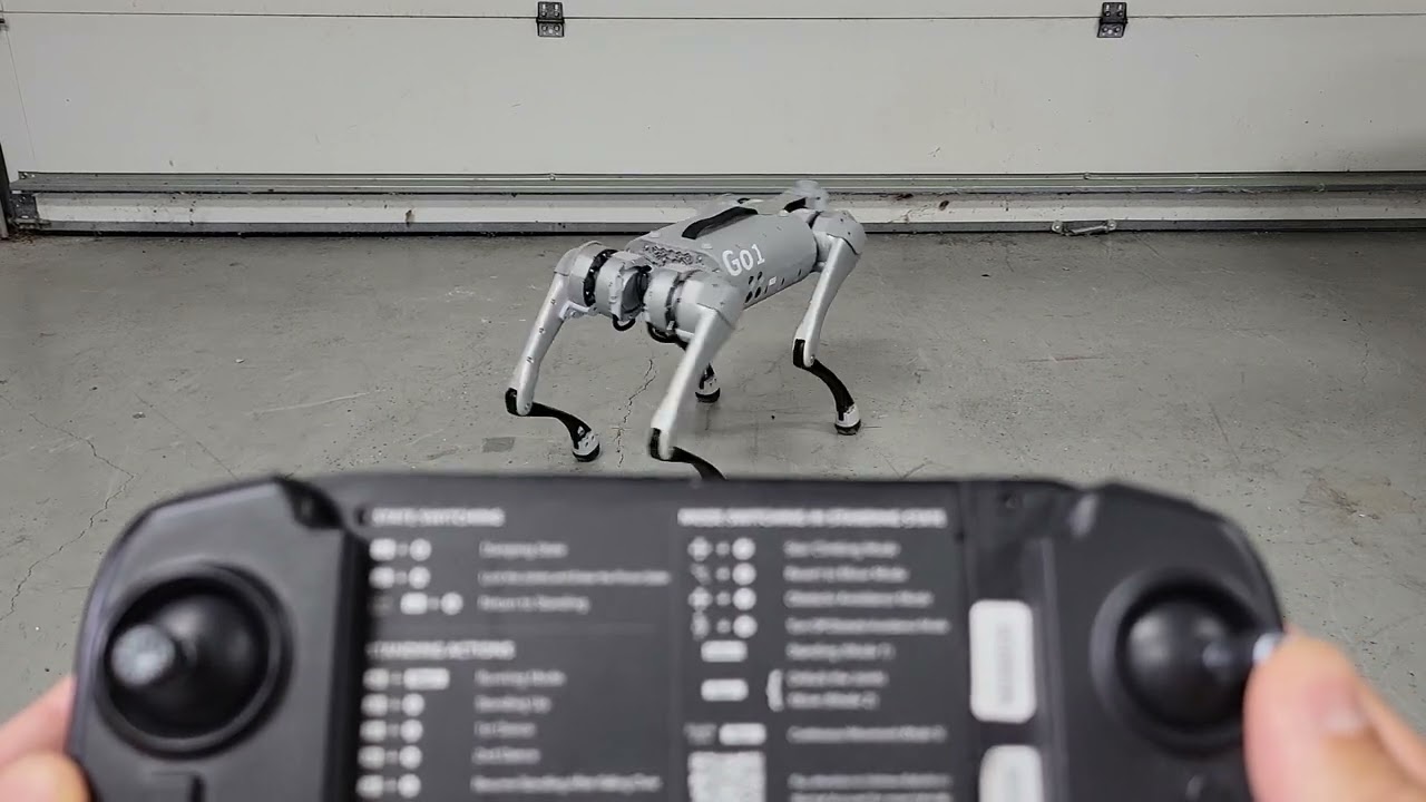 Unitree Go1 Basic Navigation with Remote Controller