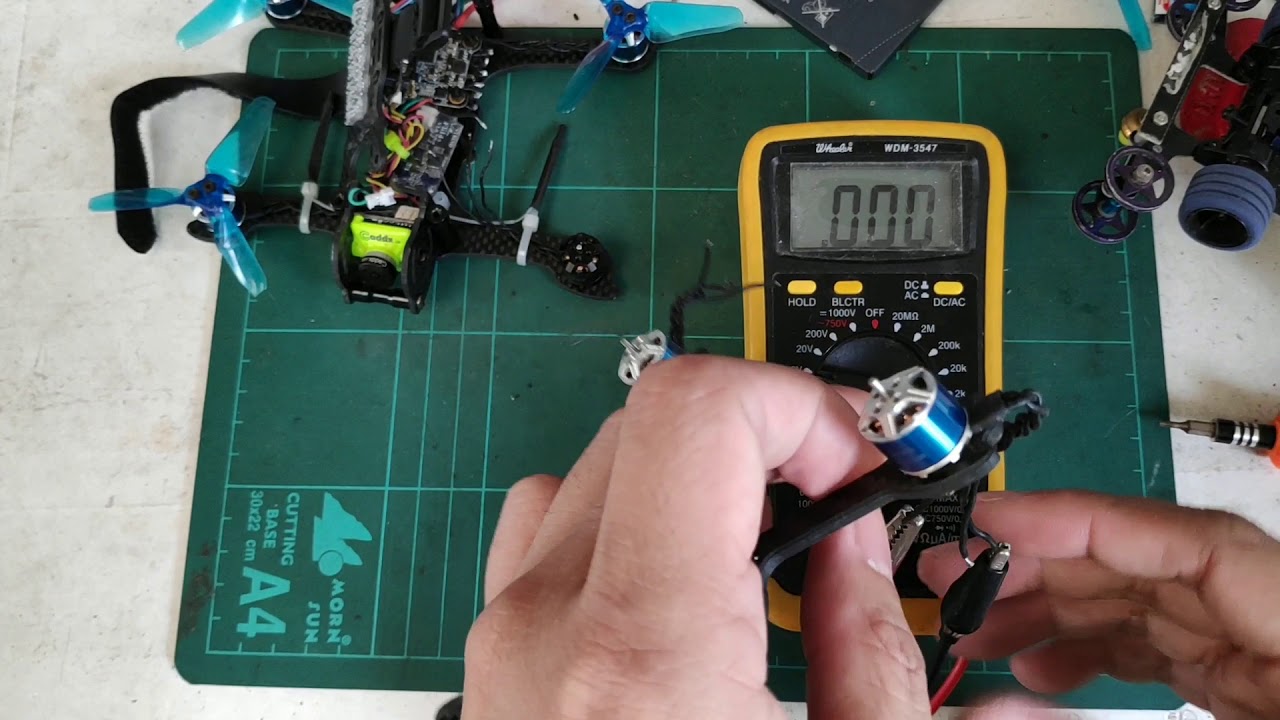 How to test your brushless motors