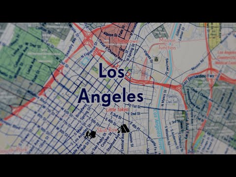 L.A. Gang Map (Hood Maps LLC)