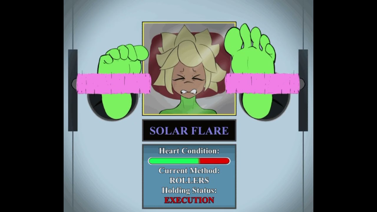 Solar Flare Feet Tickle 
